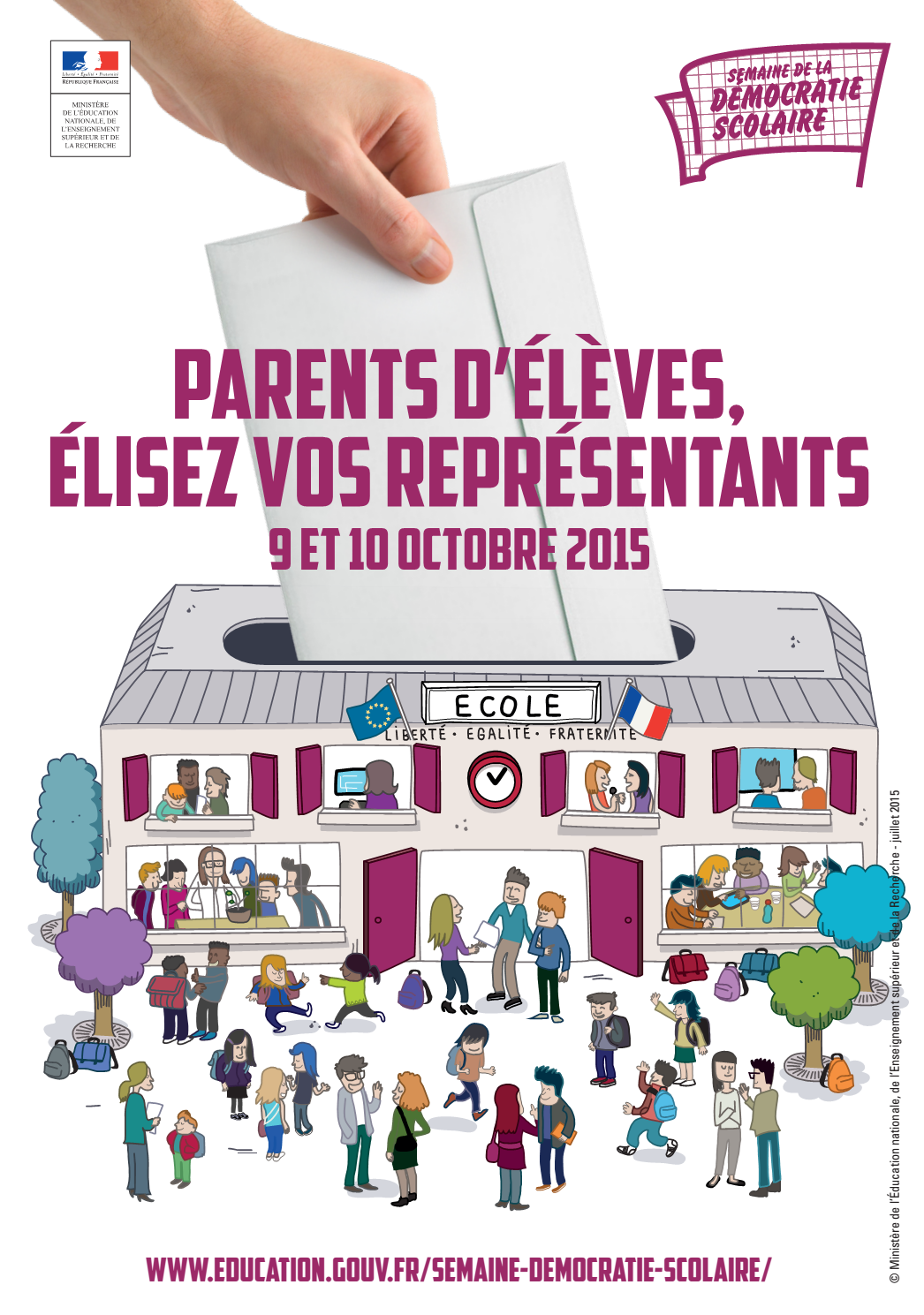 Election des parents d'élèves 2015 - Lycée Louis Armand Eaubonne